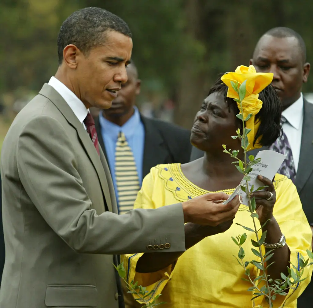 Wangari Maathai-Planting Trees Reflects Seeds of Hope & Peace - Climate ...