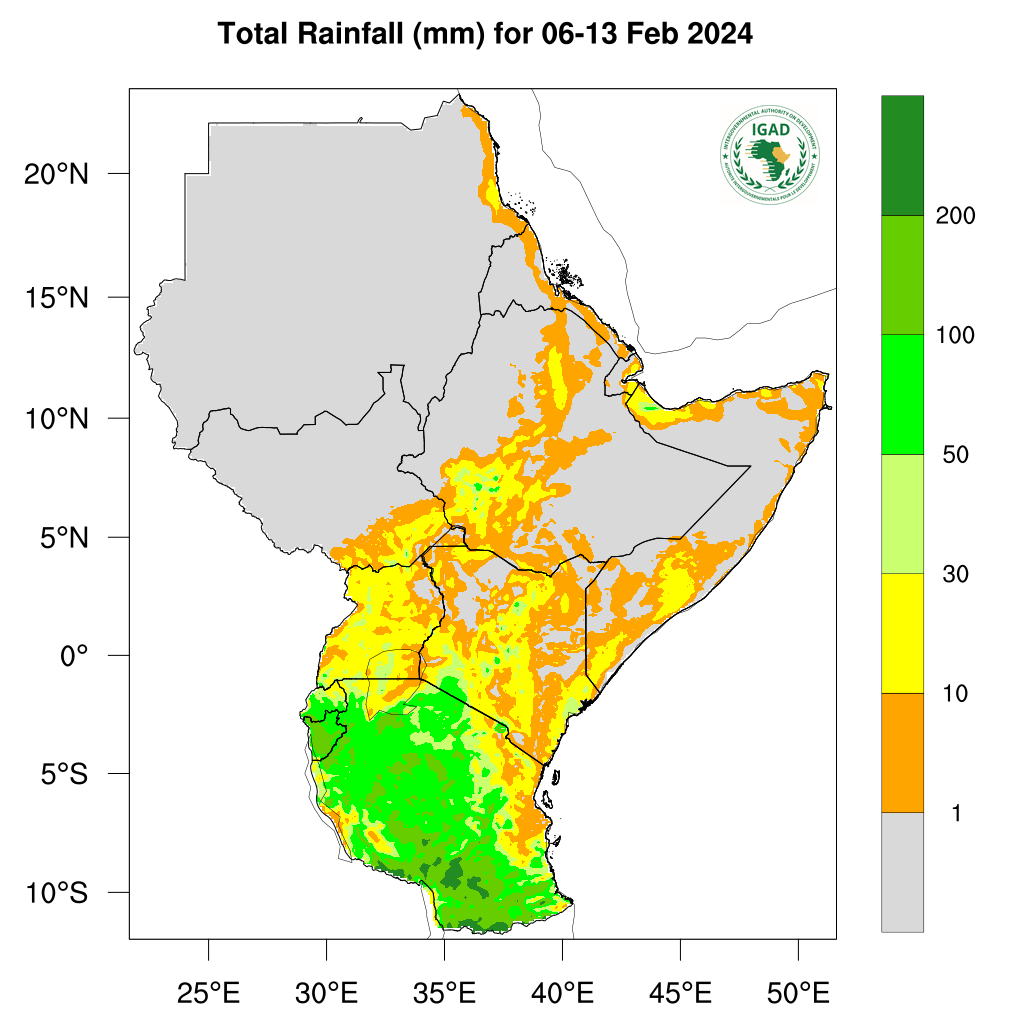 Rainfall Forecast for Central-Southern Tanzania, Warmer Temps in ...