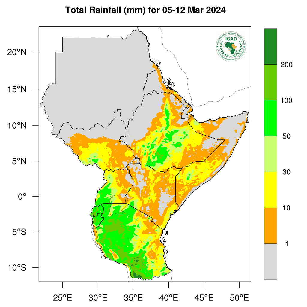 Forecast: Heavy Rainfall in Tanzania & Ethiopia, Above-Average Temps in ...