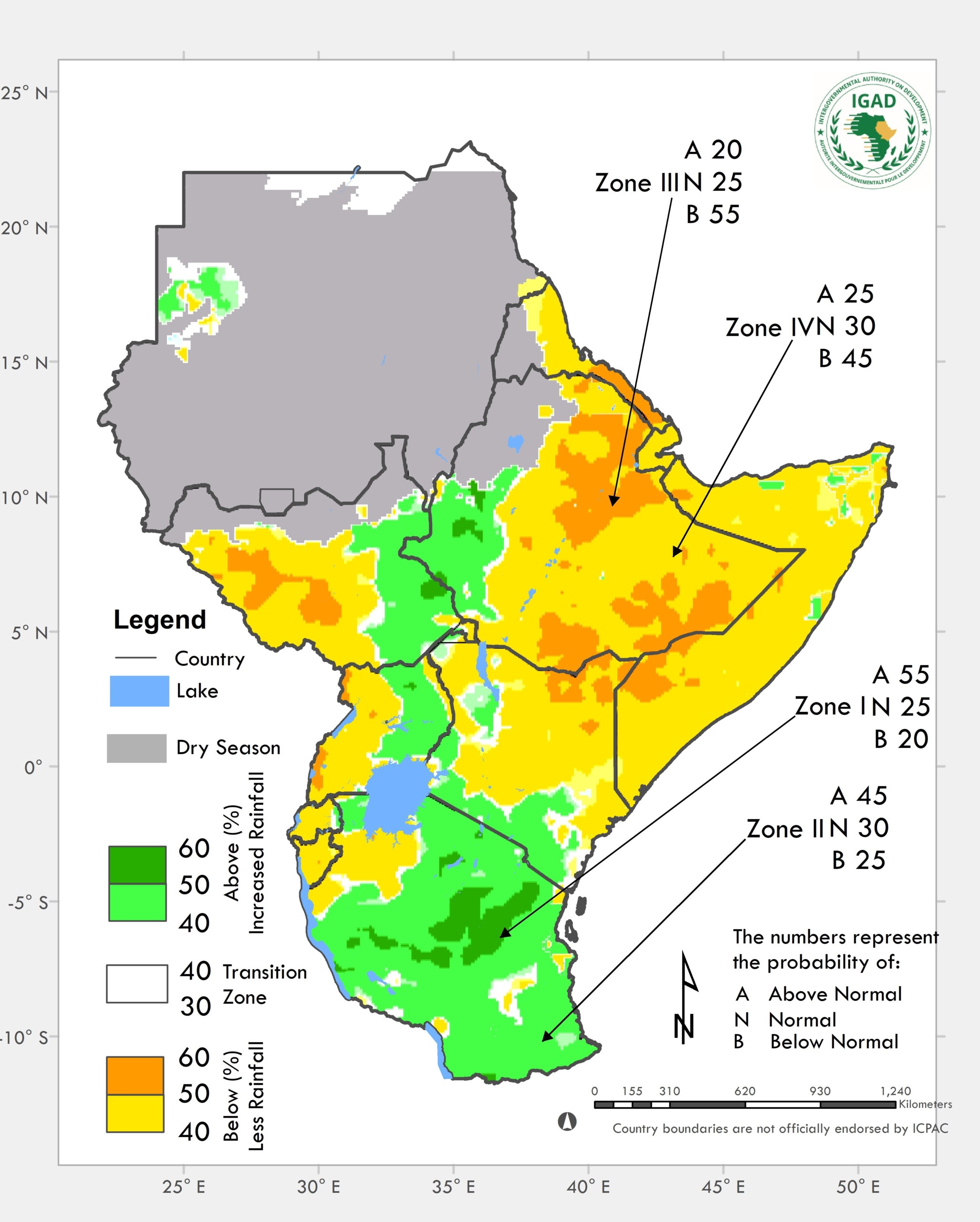 IGAD Releases Climate Forecast for March to May 2025 - Climate Lens News