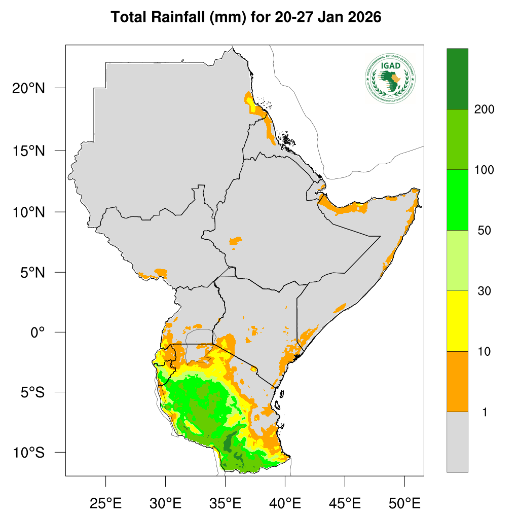 Heat Stress Persists Across GHA as Southern Tanzania Faces Flood Risk ...