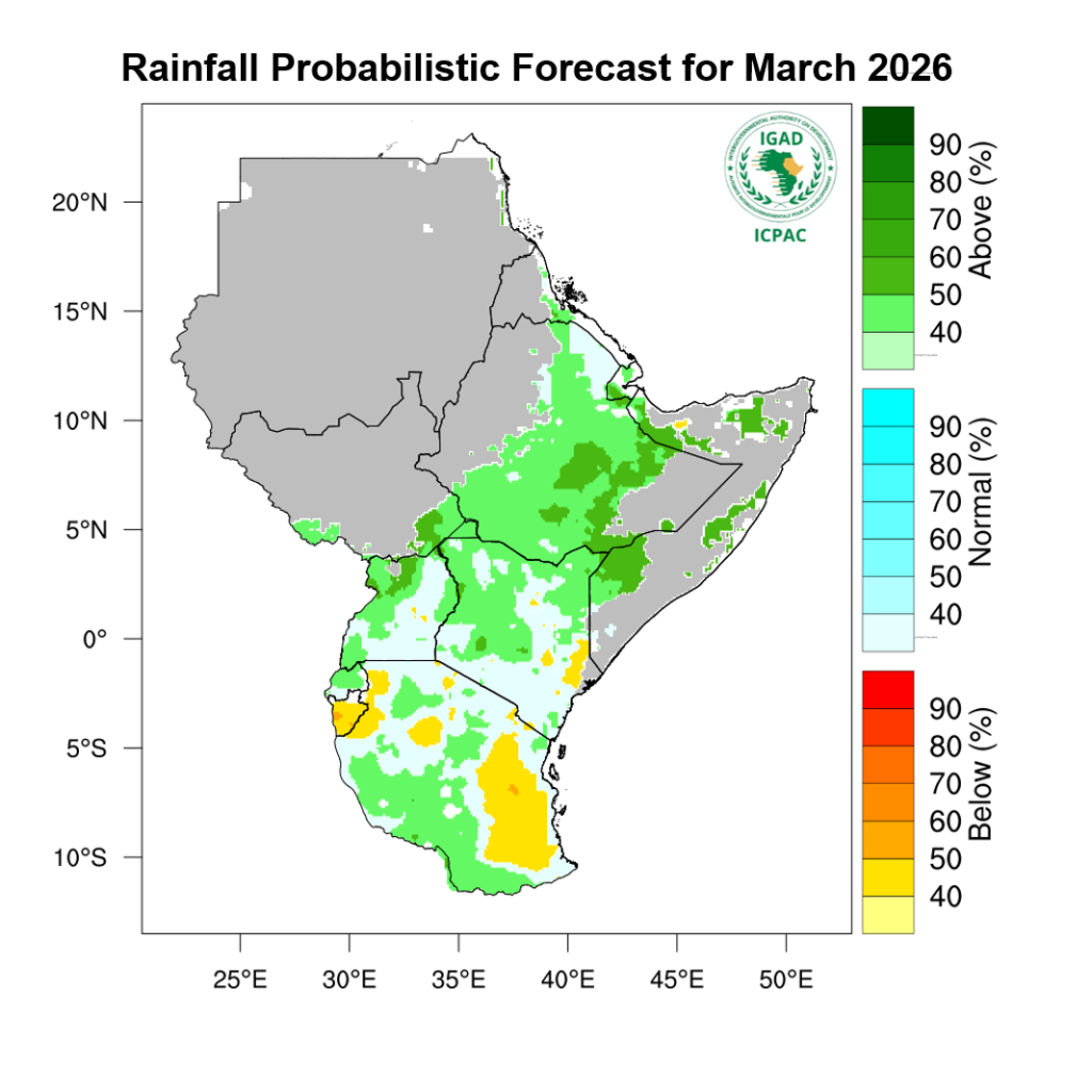 March–May 2026 Outlook: Enhanced Rainfall Forecast Amid Regional ...